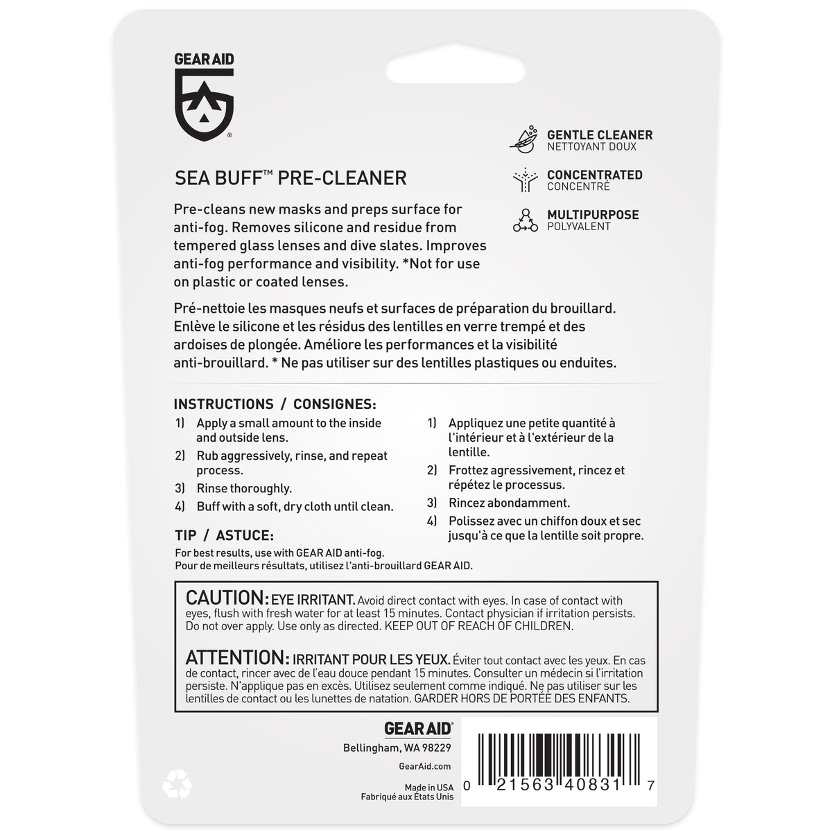 Sea Buff™ Dive Mask and Slate Cleaner – Foothills Scuba